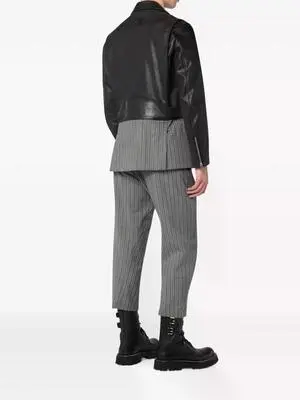 Moschino Unstructured Nappa-leather Biker Jacket
