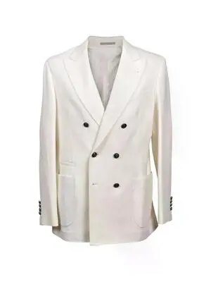 Brunello Cucinelli Double-breasted Blazer - Neutrals