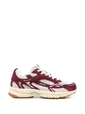 THE MERCER BRAND The Re-run Panelled Sneakers - Red