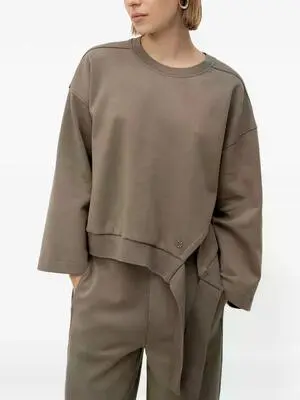 BOSS Asymmetric-hem Sweater