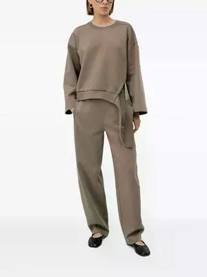 BOSS Asymmetric-hem Sweater