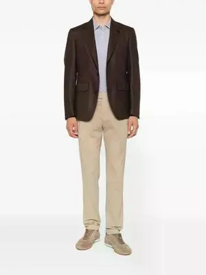BERWICH Pleated Straight-leg Trousers