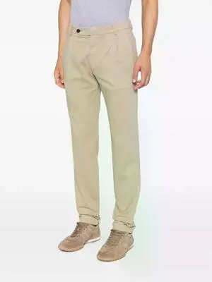 BERWICH Pleated Straight-leg Trousers