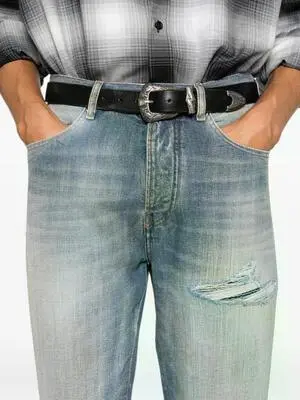 Amiri Distressed Faded Jeans