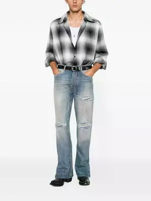 Amiri Distressed Flared Jeans