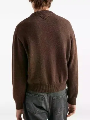 Prada Re-cashmere Crew-neck Sweater