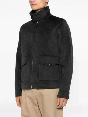 Aspesi Funnel-neck Flap-pocket Jacket