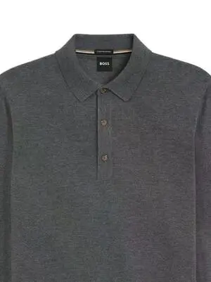 BOSS Merino Wool Polo Sweater