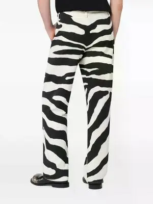 Moschino Heavyweight Printed Cotton Pants