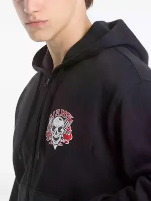 VANS Blaze Head Graphic-print Zip-up Hoodie
