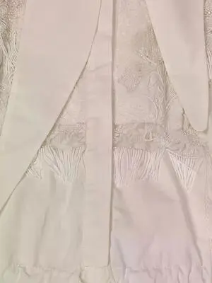 Valentino Garavani Lace-panelled Drawstring-waist Dress