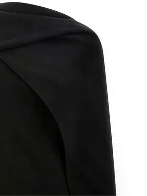 Khaite Ramona Draped-cape Dress