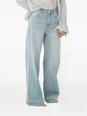ELEH Belt-loop Wide-leg Jeans