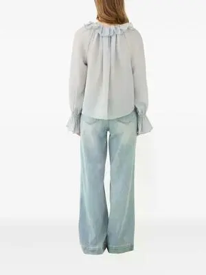 ELEH Belt-loop Wide-leg Jeans