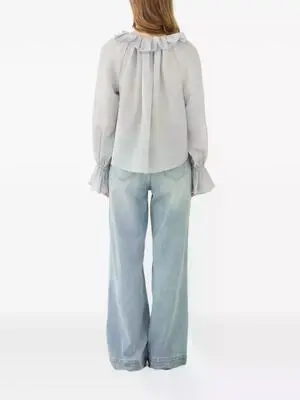 ELEH Belt-loop Wide-leg Jeans