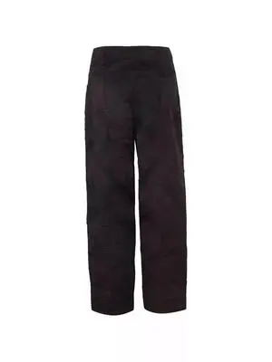 Ulla Johnson Carine Textured Wide-leg Trousers