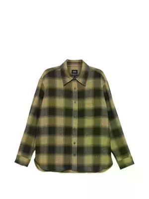 A.p.c. Check-pattern Button-up Shirt