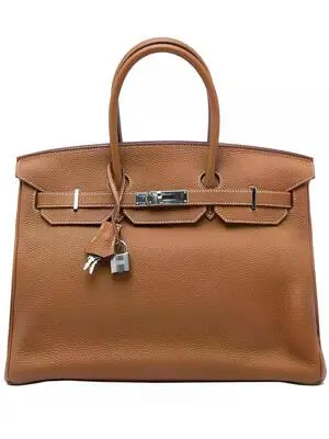 HERMÈS 2011-2013 Togo Birkin Retourne 35 Handbag
