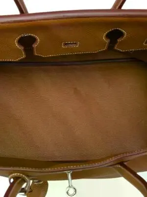 Hermès 2011-2013 Togo Birkin Retourne 35 Handbag