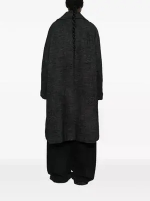 Soh Floral-applique Single-breasted Coat