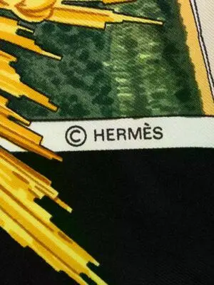 Hermès 1990-2010 Sanssoucy Silk Scarf 90 Scarves