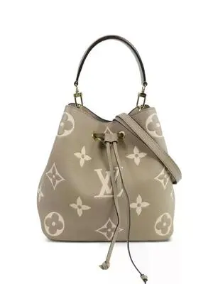 LOUIS VUITTON Monogram Empreinte Neo Noe Tote Bag - Grey