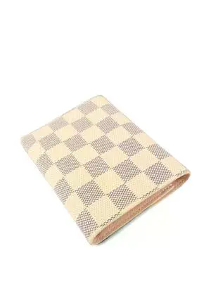 LOUIS VUITTON Victorine Damier Azur Patterned Wallet - Neutrals
