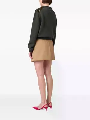 MSGM Pleated-detail Mini Skirt