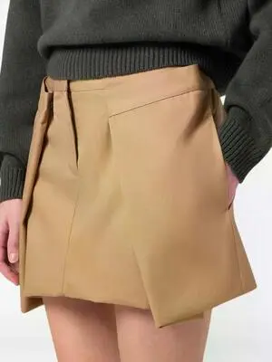 MSGM Pleated-detail Mini Skirt