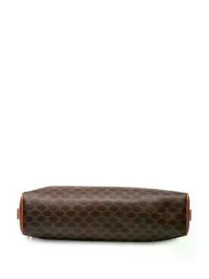 Celine 1997 Macadam Coated Canvas Clutch Bag