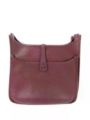 Hermès Pm Evelyne Shoulder Bag - Red