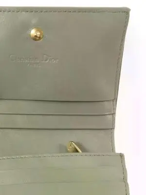 Dior Cannage Gardenia Wallet