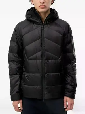 BOSS Quilted Hooded Jacket - Black