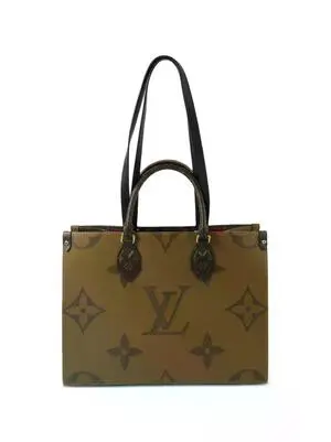 LOUIS VUITTON Mm Giant On The Go Tote Bag - Brown