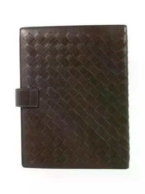 Bottega Veneta Intrecciato Leather Passport Case