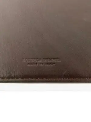 Bottega Veneta Intrecciato Leather Passport Case