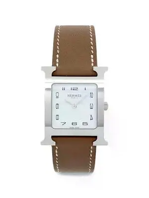 Hermès Heure H 35mm Watch - White