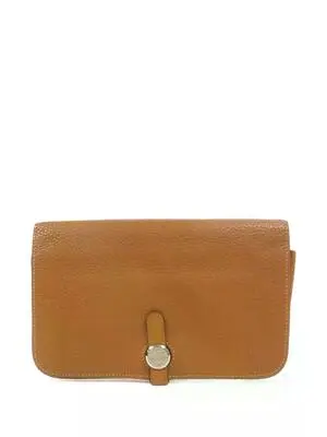Hermès Dogon Gm Long Wallet - Brown