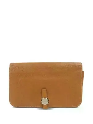 Hermès Dogon Gm Long Wallet - Brown