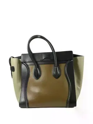 Celine Mini Luggage Leather Tote Bag