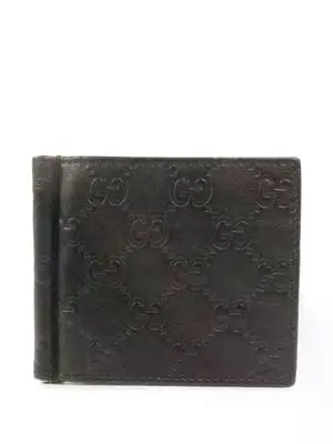 Gucci Guccissima Money Clip Wallet