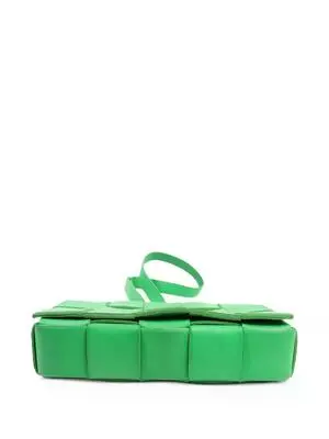 Bottega Veneta Cassette Camera Bag Shoulder Bag - Green