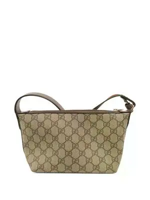 Gucci Ophidia Gg Shoulder Bag - Brown