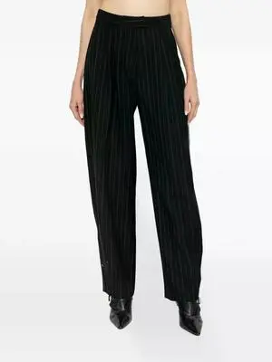 Off-White Pinstriped Trousers