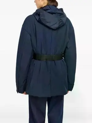 SEMICOUTURE Agnes Belted Hooded Coat