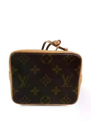 LOUIS VUITTON Nano Noe Monogram Bucket Mini Bag