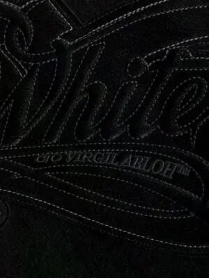 Off-White Logo-patch Bomber Jacket