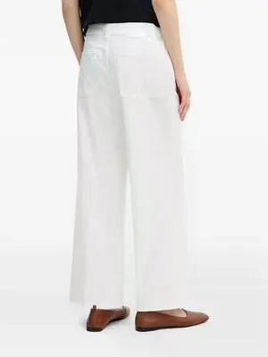 MARC AUREL Pressed-crease Wide-leg Jeans