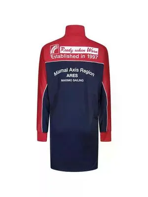 MAISON MARGIELA Logo-print Mini Dress