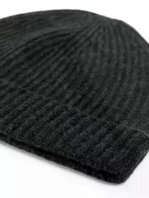 N.peal Ribbed-knit Beanie Hat